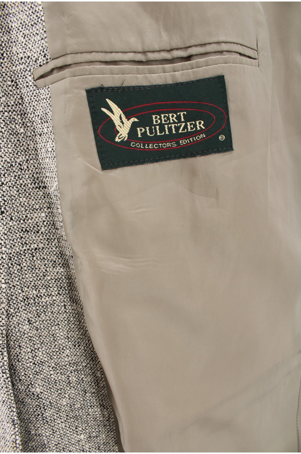 Veste Bert Pulitzer beige / Vêtement d'occasion vintage friperie